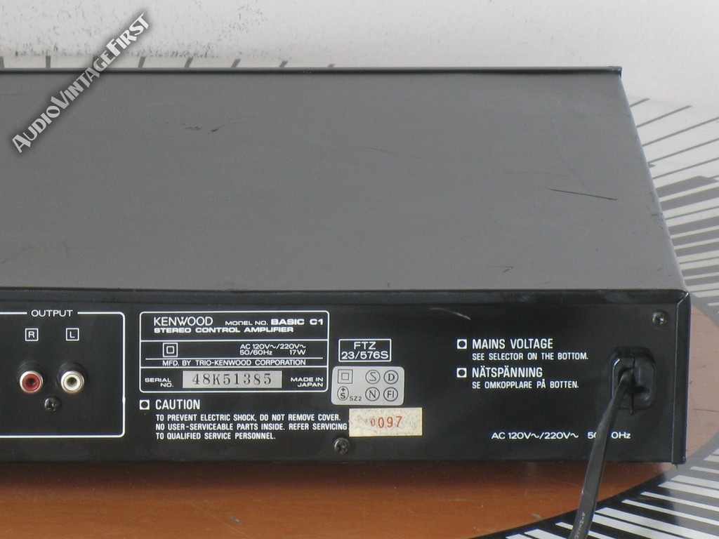 Basic C1 AudioVintageFirst